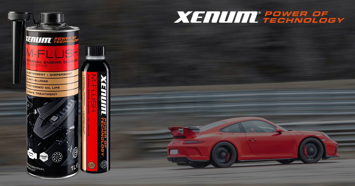 Додаток для очистки мастильної системи двигуна XENUM M-FLUSH | Carmen Україна | Ваш Автомобіль ...